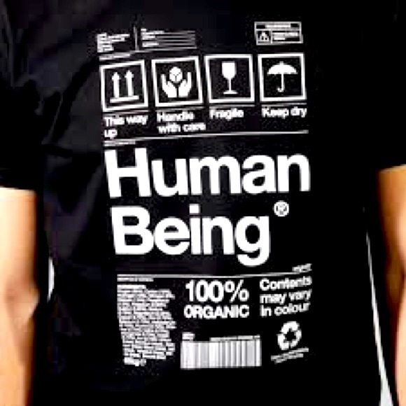 Origin68 | Shirts | Origin68 Human Being Mens Tshirt Nwt | Poshmark